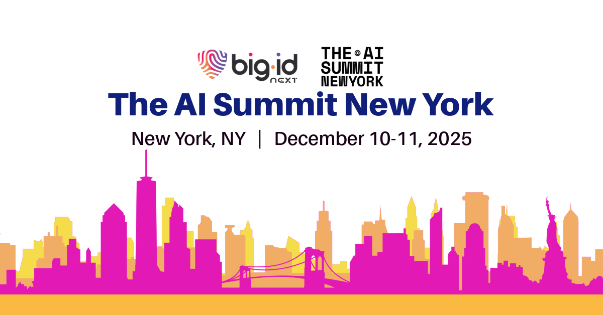 Meet BigID at The AI Summit New York